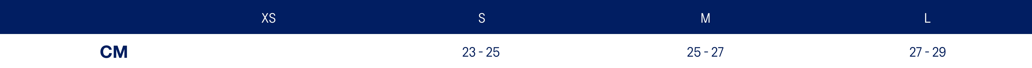 Clothing Size Guide – ASICS HK Customer Center